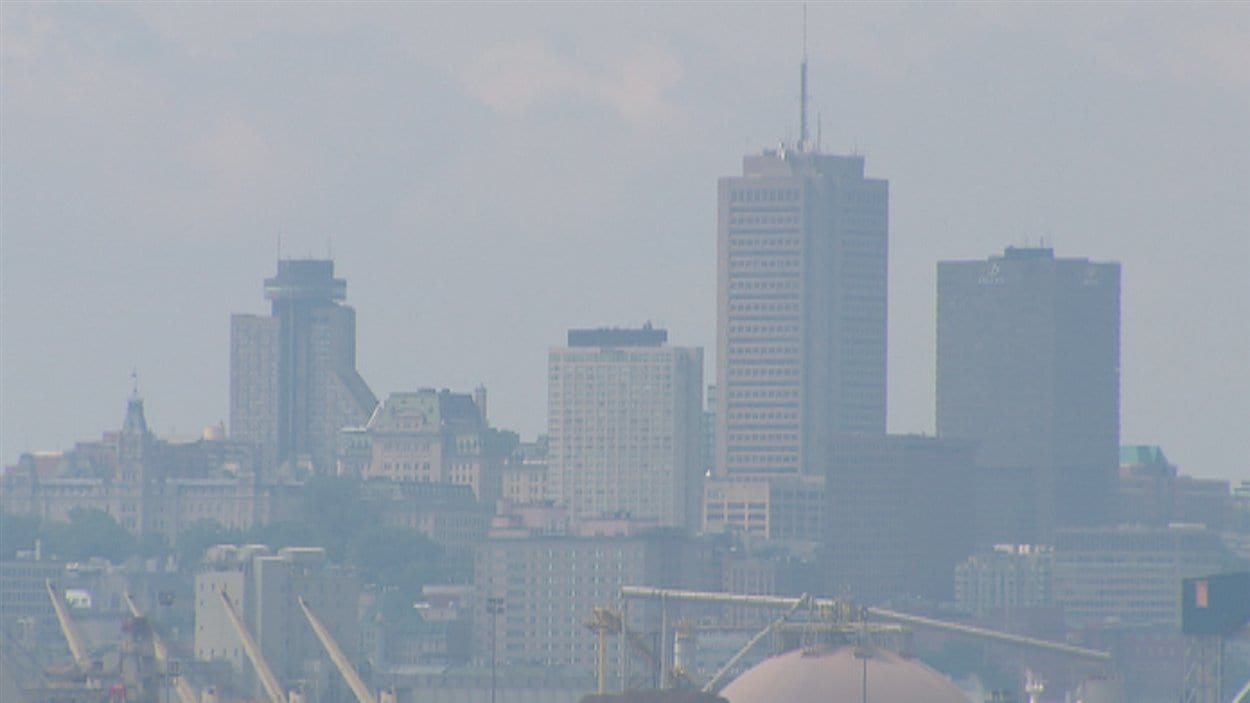 Qualité de l'air : la région de Québec aux prises avec du smog et de la ...