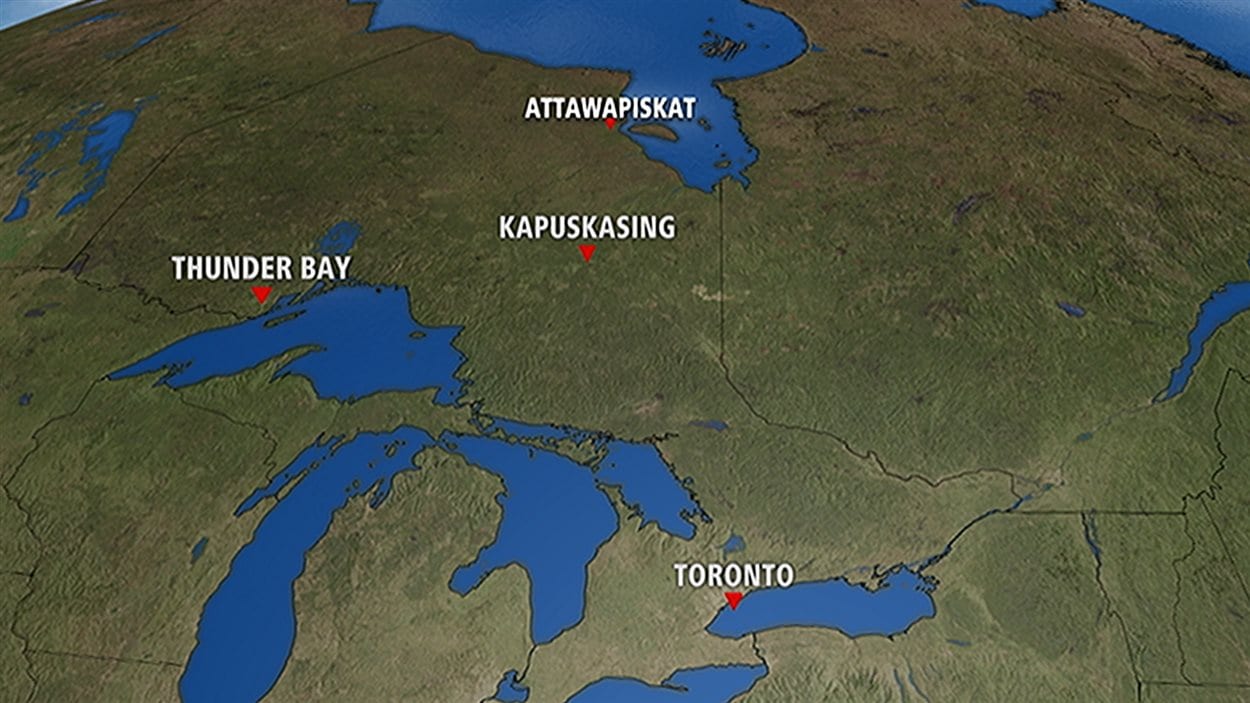 Cinq moments où Attawapiskat a fait la manchette | ICI.Radio-Canada.ca