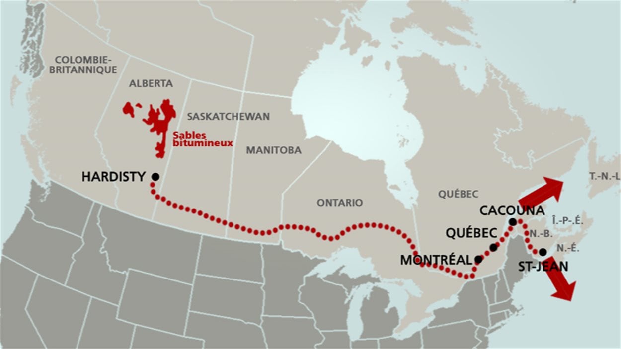 TransCanada dépose son projet de pipeline Énergie Est devant l'Office ...