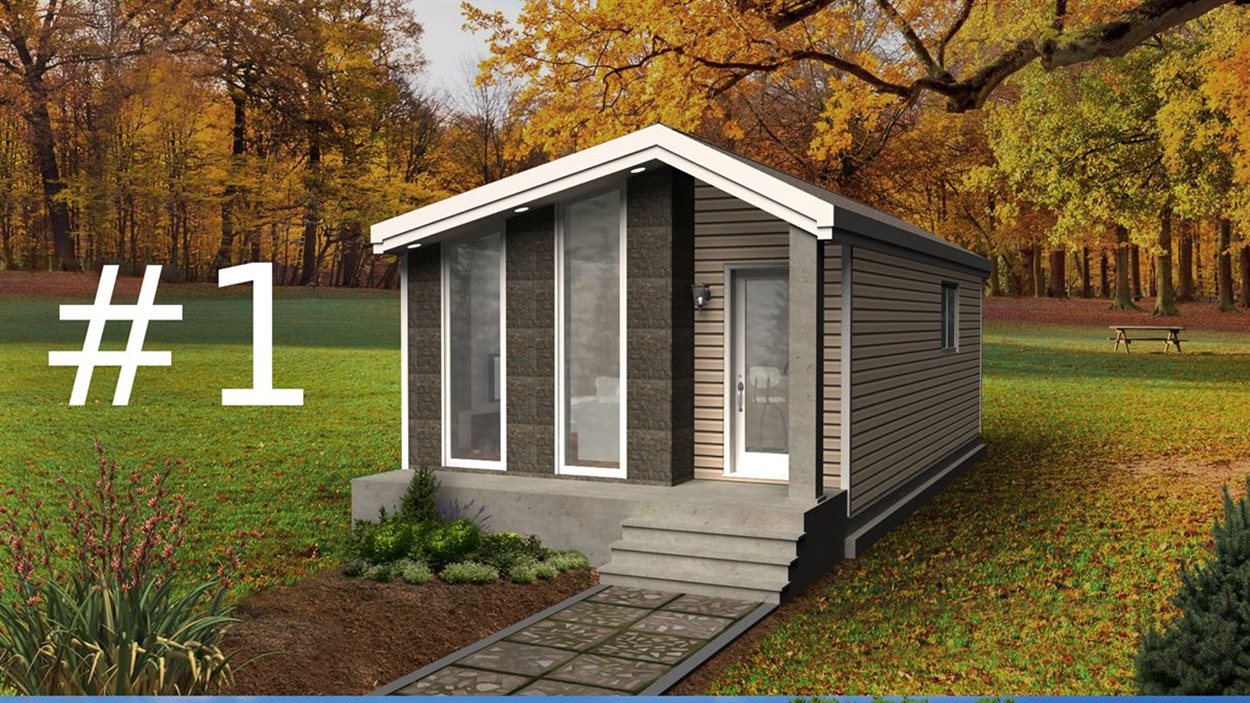 Des minis-maisons adaptées au climat abitibien? | ICI.Radio-Canada.ca